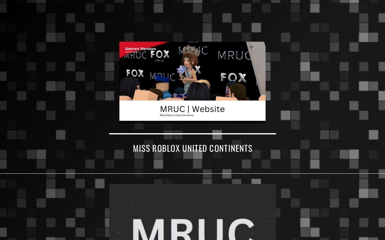 Miss Roblox United Continents Website
